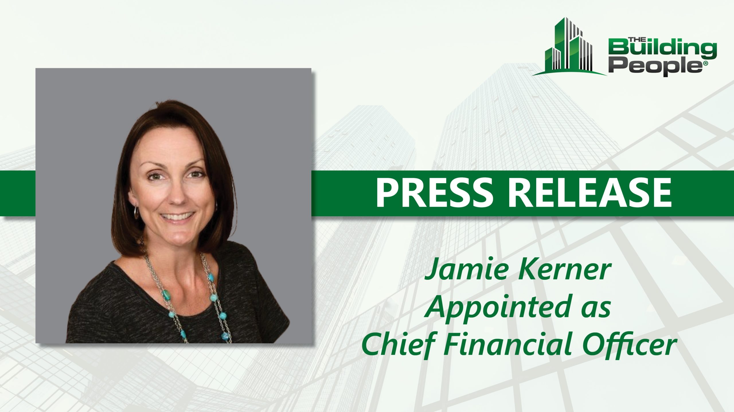 Press Release: The Building People Appoints Jamie Kerner as Chief ...